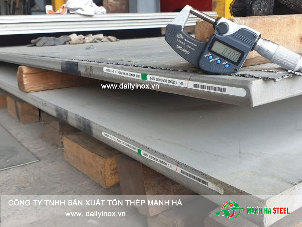 Tấm inox TVL - Đại lý inox Mạnh Hà